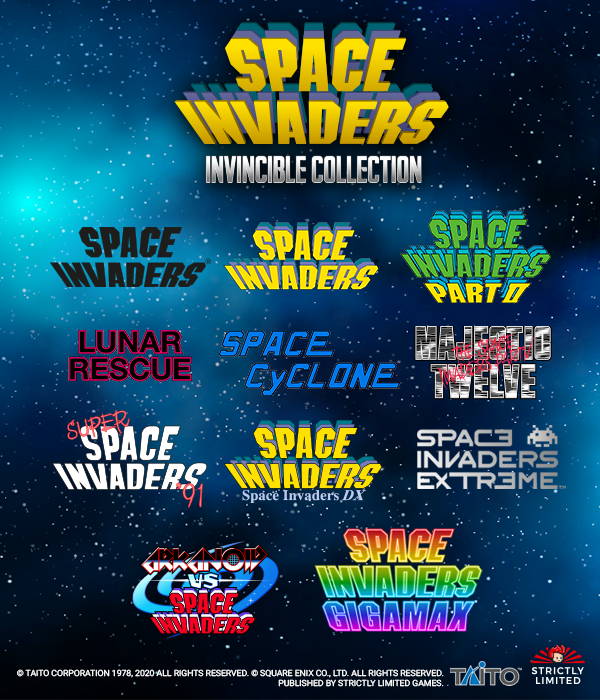 Space Invaders Invincible Collection